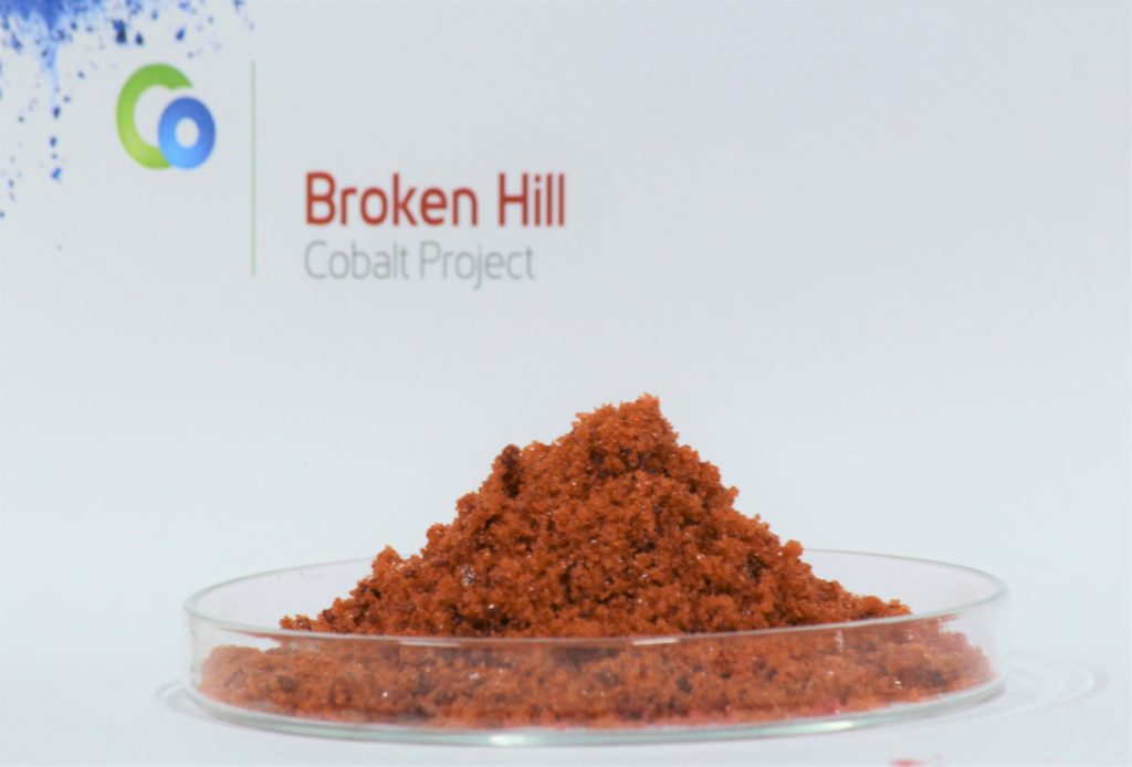 Pilot Plant successfully produces cobalt sulphate samples - Cobalt Blue